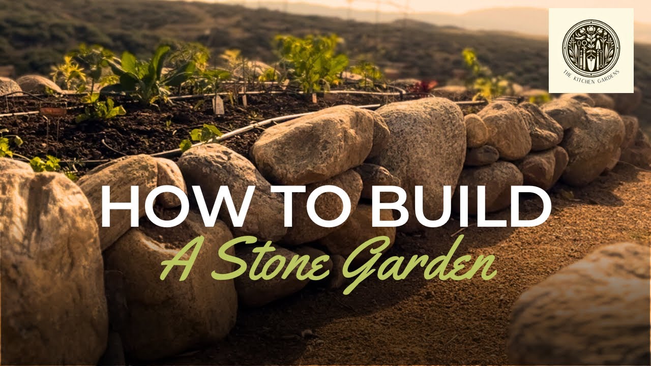 How to Build a Fieldstone Garden Planter - YouTube