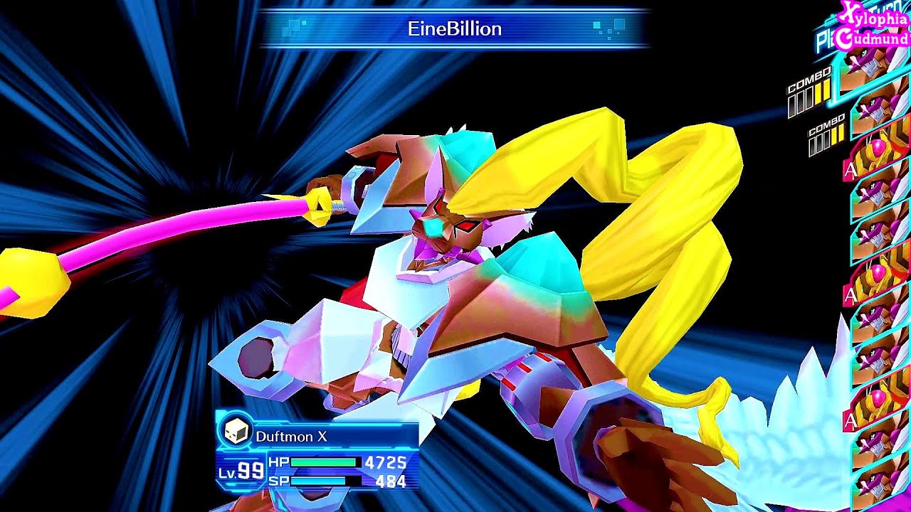 『Xylophia Gudmund』 GrapLeomon Leopardmon Duftmon to Duftmon X Evolution ...