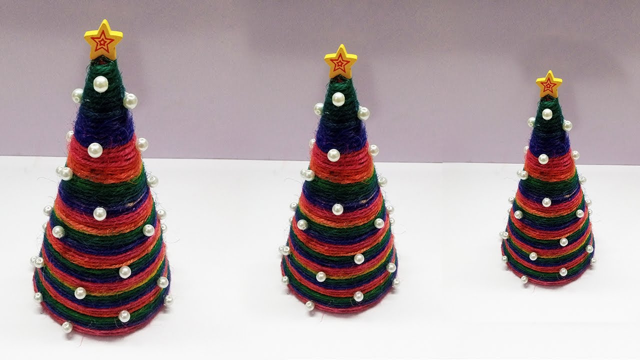 Jute Christmas Tree | Paper Christmas Tree | Christmas Decor Ideas ...