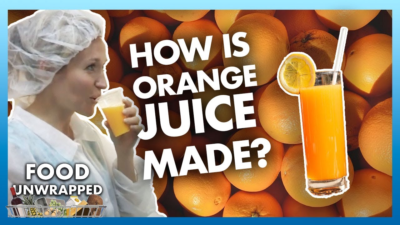 How is Orange Juice made? 🍊 - YouTube