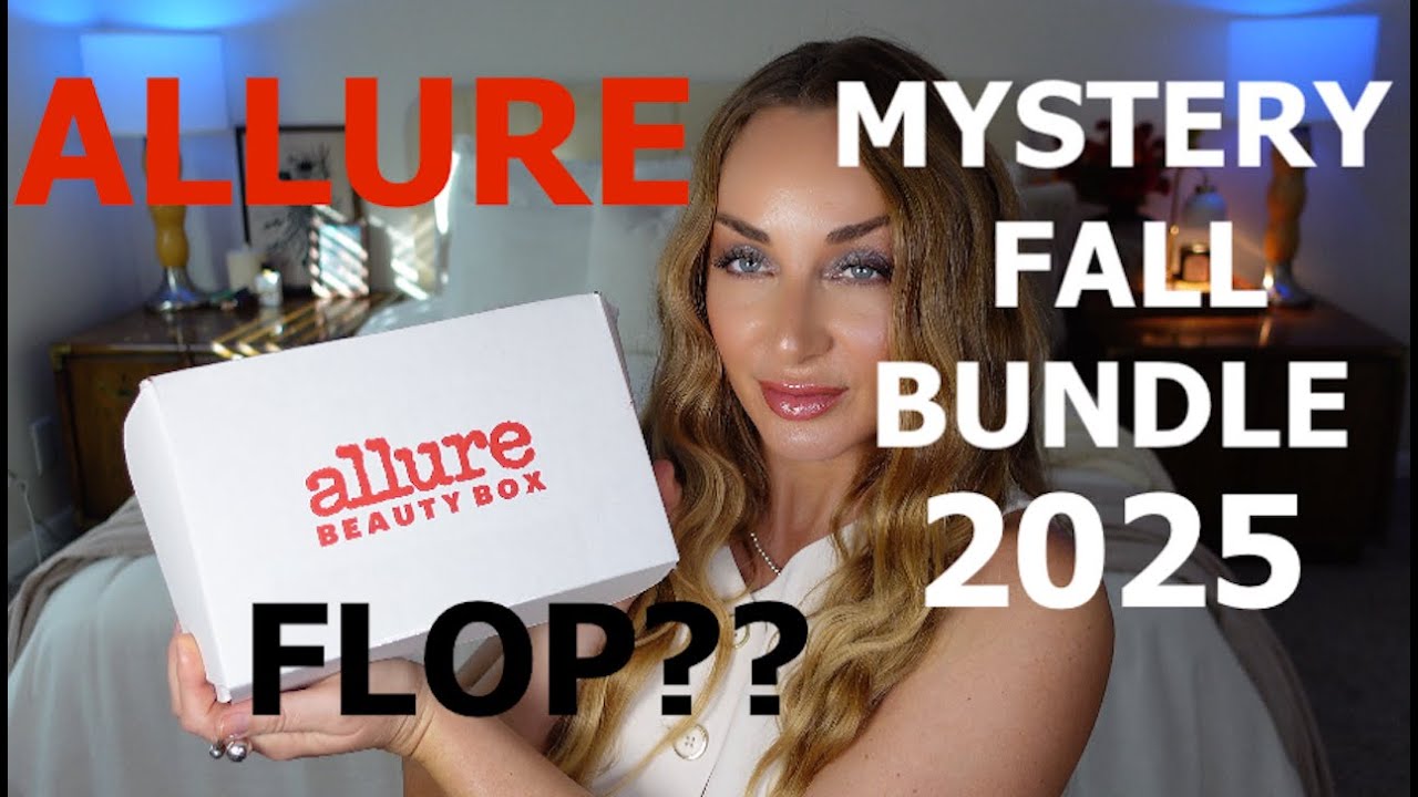 Unboxing FALL MYSTERY BUNDLE 2025 Allure Beauty Box – FLOP OR FAB?? DID ...