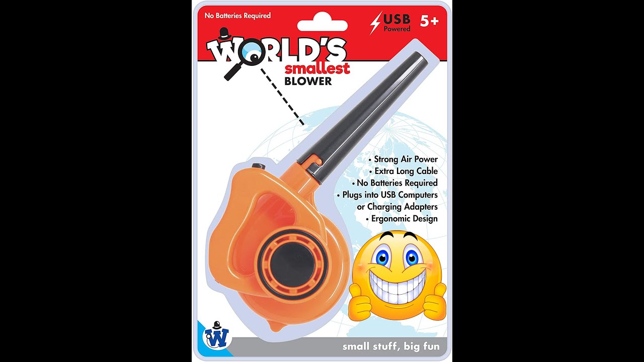 Worlds Smallest Mini Blower!! - YouTube