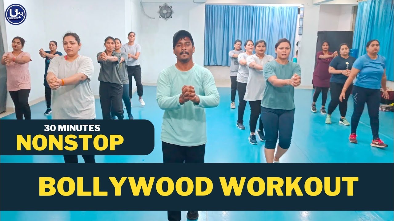 30 Minutes Nonstop Workout | Bollywood Workout Video | Zumba Fitness ...