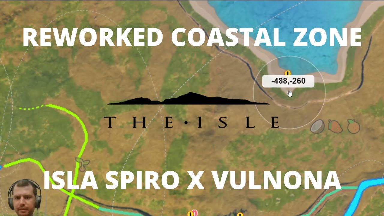 New coastal rocks in Isla Spiro in Evrima The Isle - YouTube