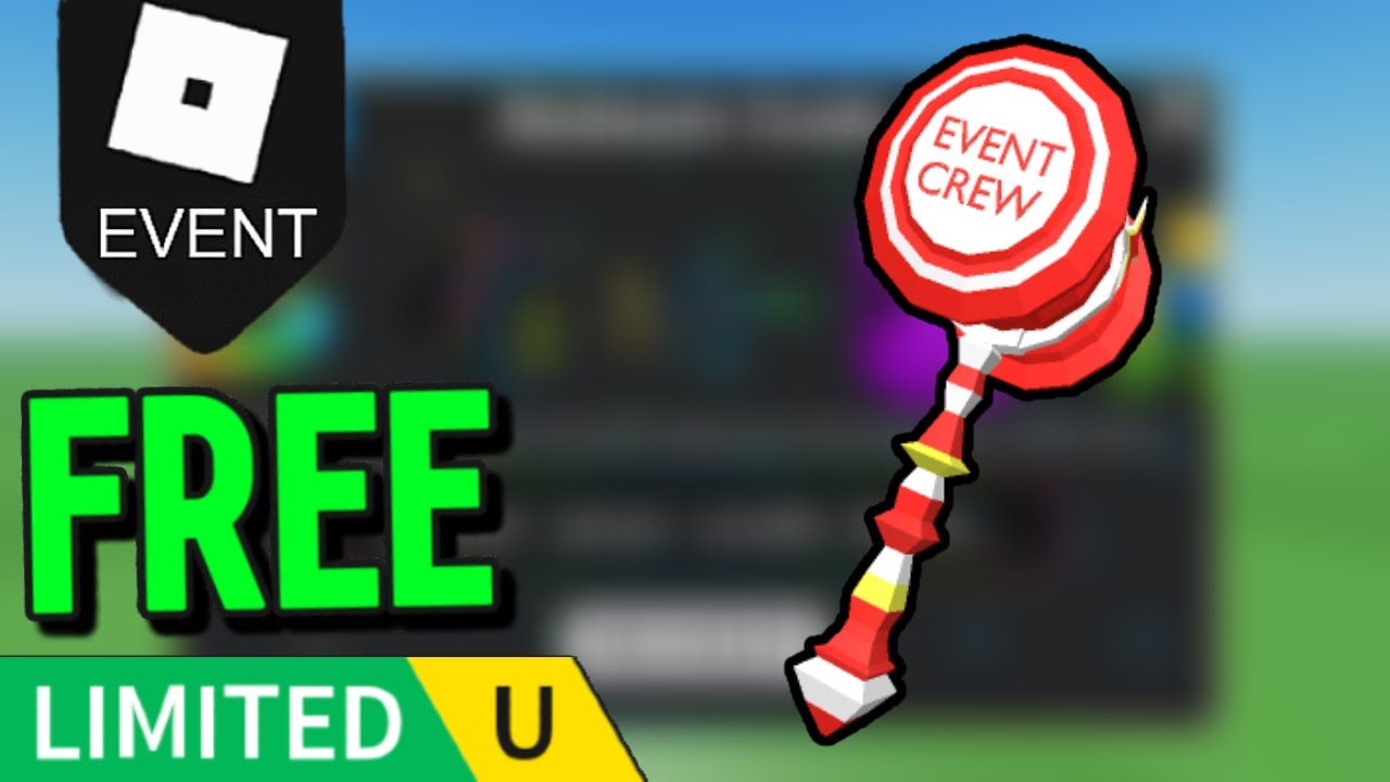 How To Get The Roblox Event Crew Hammer in UGC Limited Codes (ROBLOX ...