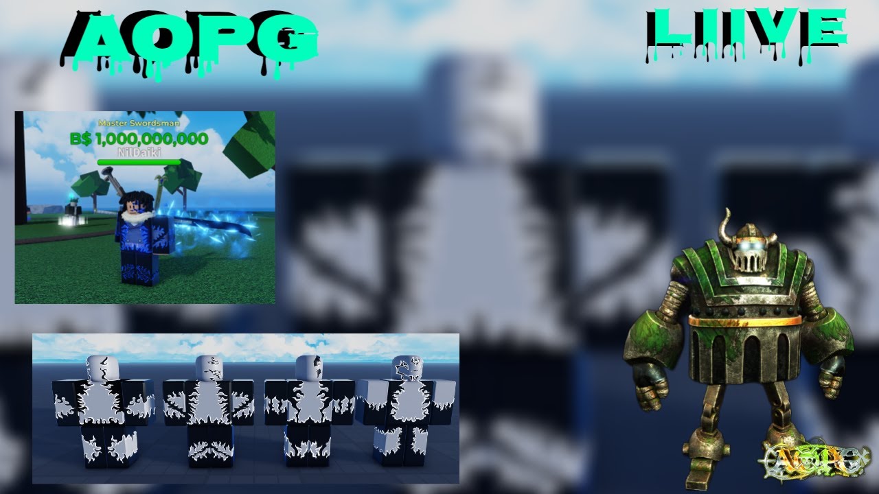 AOPG Roblox Live Stream - YouTube