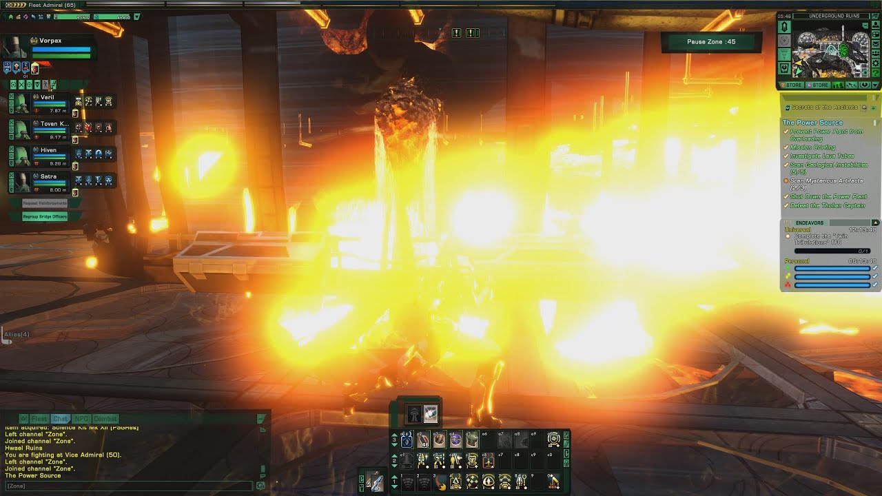Star Trek Online - Bloom Bug, Mission: The Power Source. - YouTube
