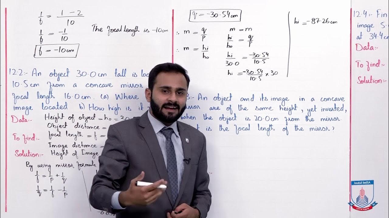 Class 10 - Physics - Chapter 12 - Lecture 23 Problems 12.1 to 12.4 Lecture 23 - Allied Schools ...