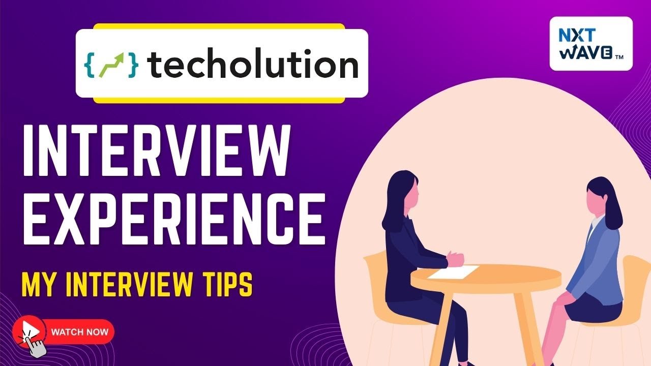 NxtWave CCBP 4.0 Student Interview Tips in Hindi | Techolution Interview Experience | 2024 - YouTube