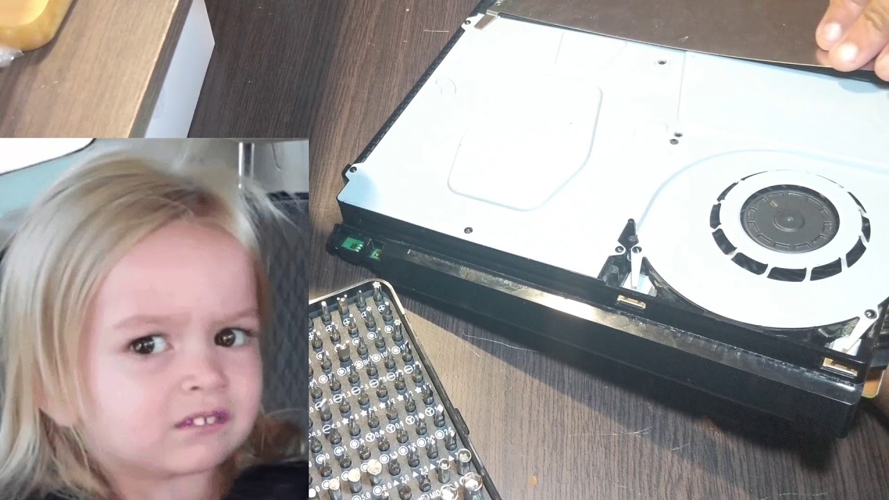 How to Clean Fan & Dismantle PS4 - YouTube