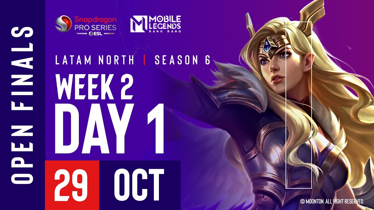 🔴 LAN | Mobile Legends: Bang Bang | Finales Abiertas de Snapdragon ...