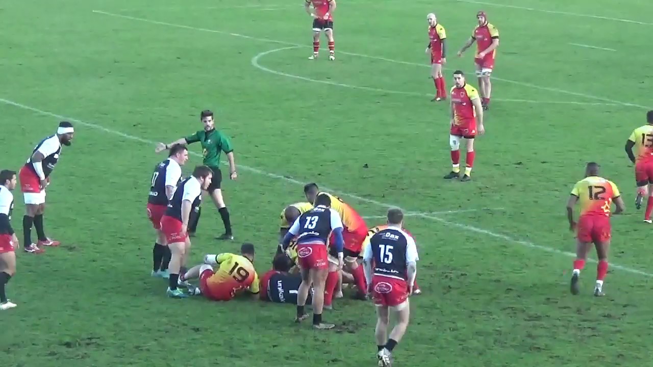 Compilation essais U.S.DAX RUGBY LANDES - YouTube