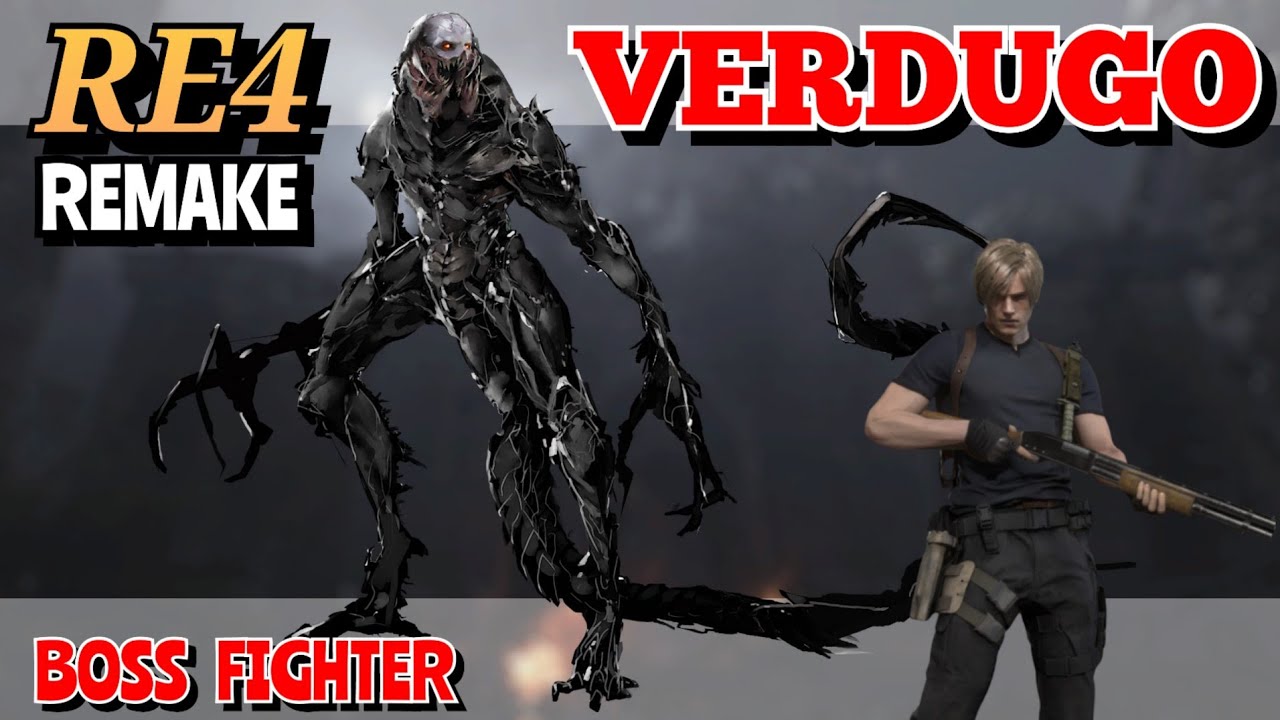Resident Evil 4 REMAKE - VERDUGO , Esse Boss é Bizonho. Gameplay. - YouTube