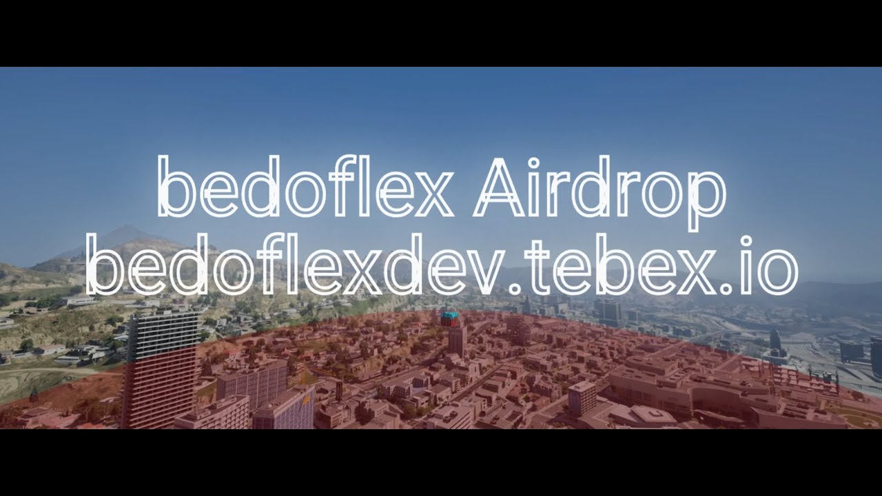 FiveM Airdrop Script | QB | bedoflex Airdrop - YouTube