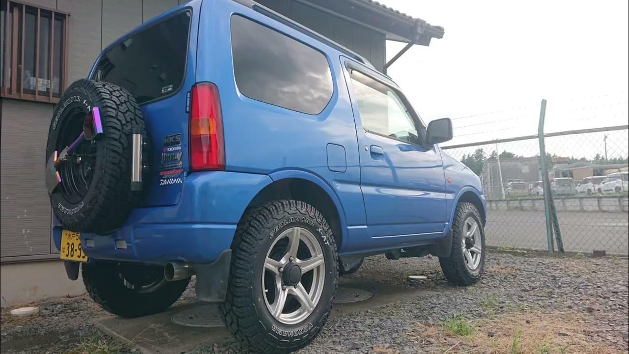 jb23 4型 ジオランダー x-at 195r16 - YouTube