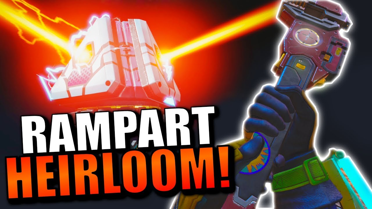 UNLOCKING THE NEW RAMPART HEIRLOOM! | APEX LEGENDS EVOLUTION EVENT ...