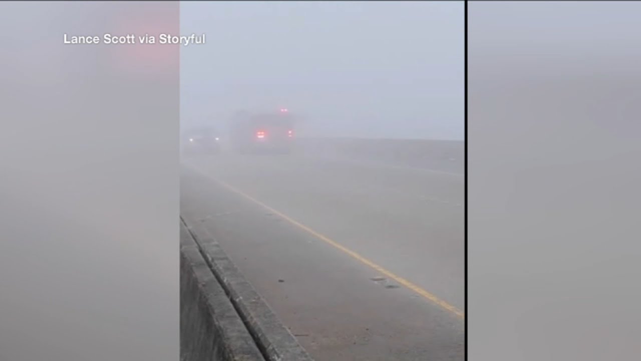 Deadly pileup of 150+ cars blamed on 'superfog': What is it? - YouTube