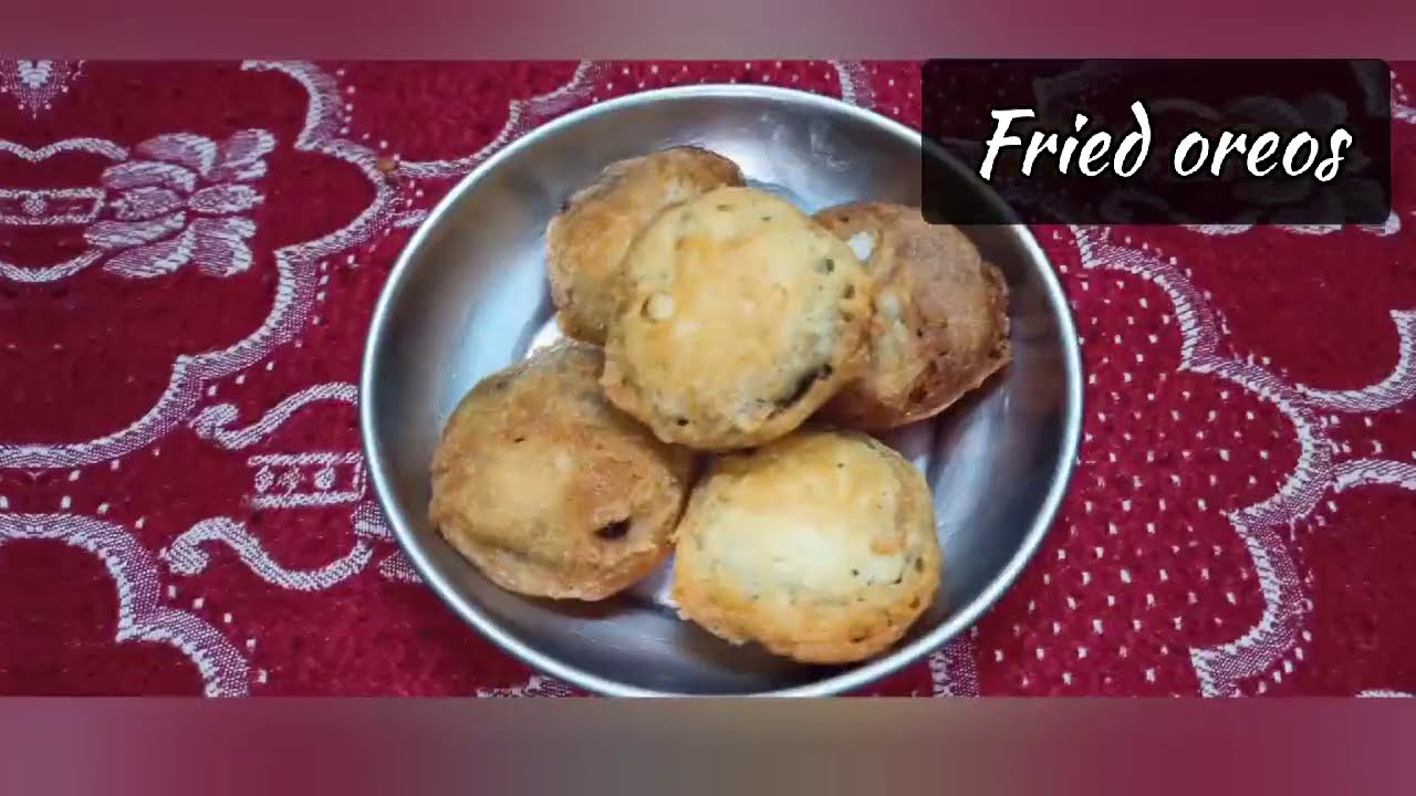 Fried Oreos (quick dessert) |Cooking & Craft - YouTube