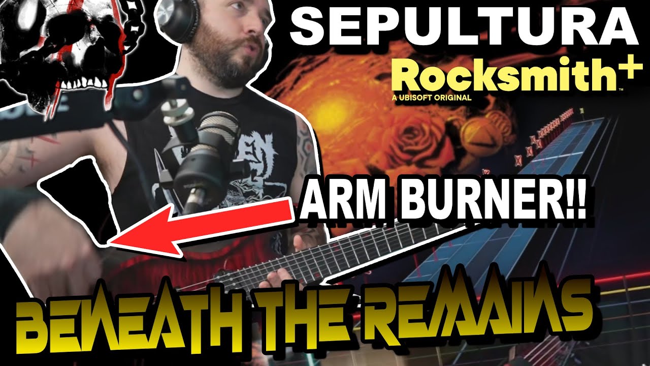 ROCKSMITH+ GAMEPLAY Sepultura - Beneath The Remains | Rocksmith PLUS ...