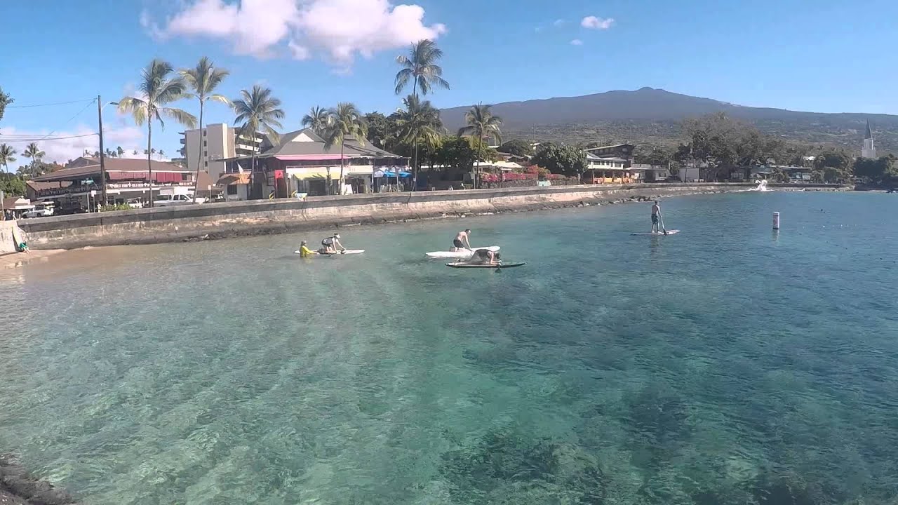 Kua Bay and Paddle Boards - YouTube