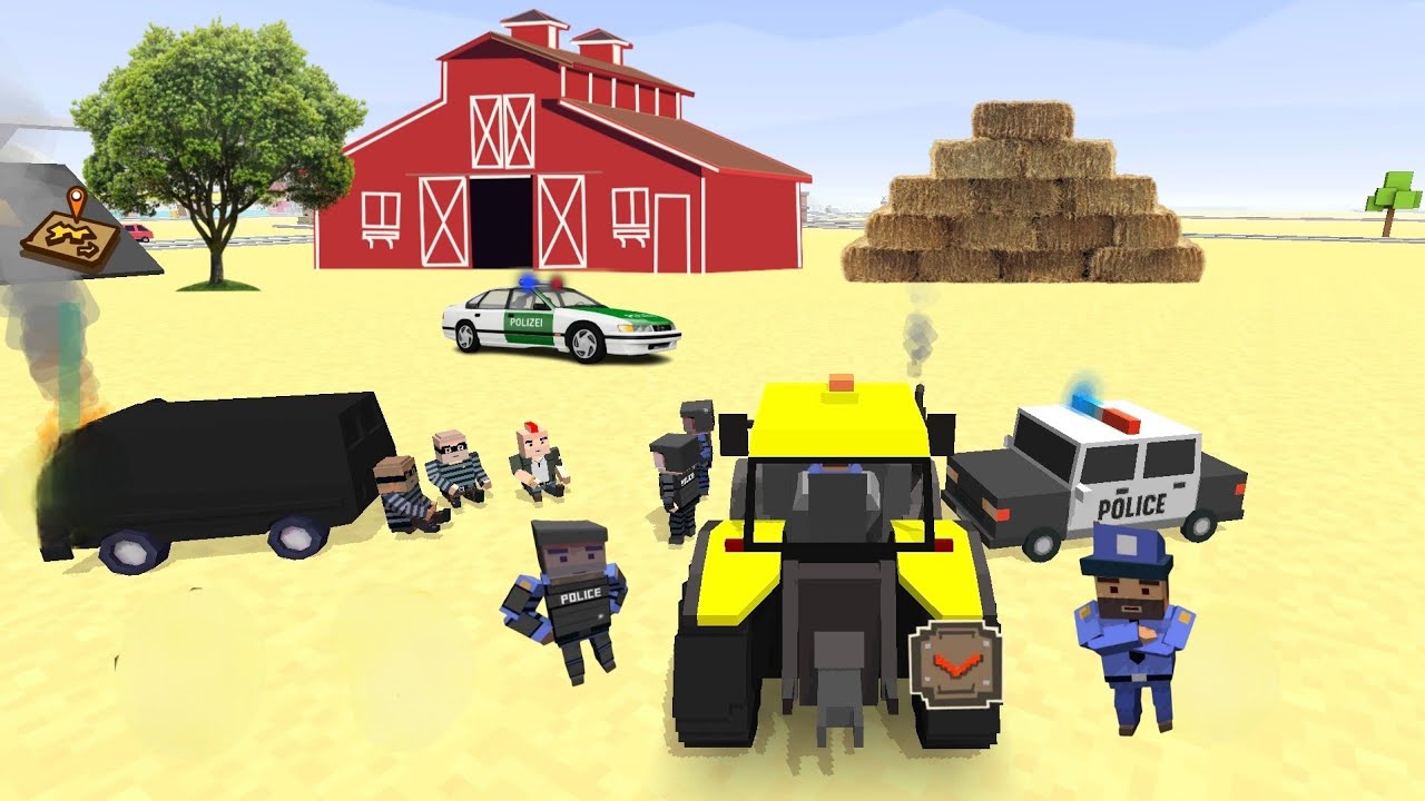 The farm was robbed, together with the police officers we managed to ...