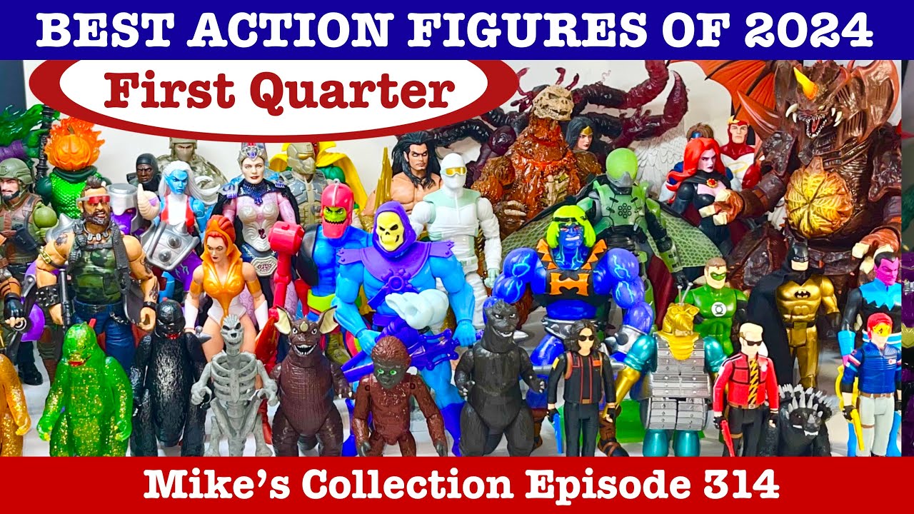 Best Action Figures of 2024 - First Quarter - YouTube