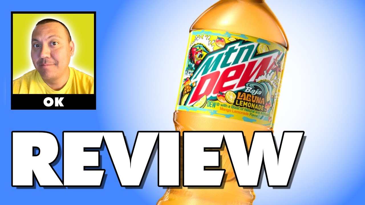 REVIEW - Mountain Dew Baja Laguna Lemonade - YouTube