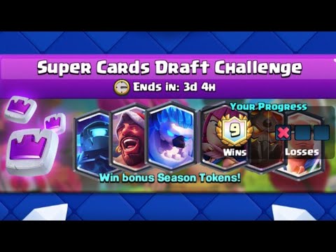 Using Super Mini Pekka to Win! (Super Cards Draft) - YouTube