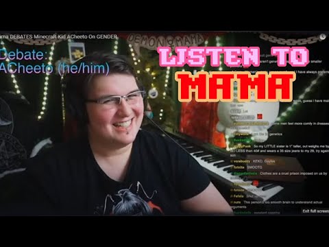 Demon Mama turns debate into a valuable lesson - YouTube