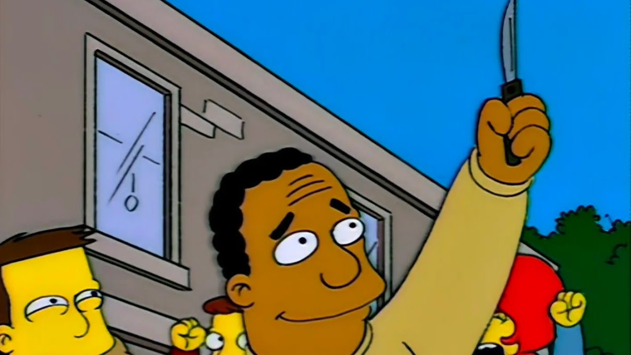 Simpsons - Everywhere People are Enjoying Knives (from "Boy Scoutz 'N ...