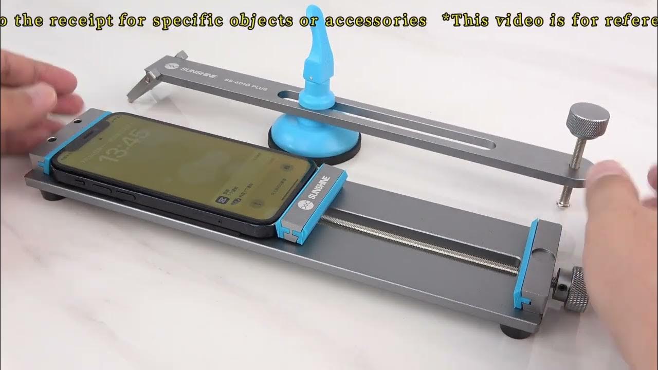 SUNSHINE SS-601G Plus Multifunctional Screen Remover - YouTube