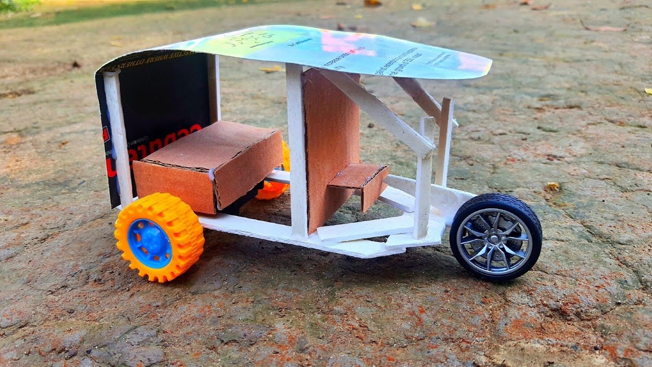 How to Make a RC Car || Small Car Home Made - YouTube