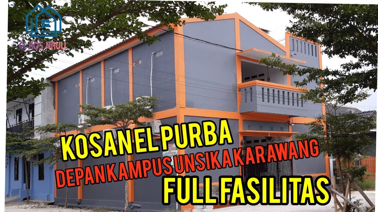 Kosan EL Nauli 2 depan kampus unsika karawang full fasilitas - YouTube