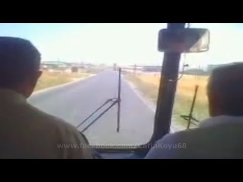 Köyümüz sakinlerinden Bekir Koçak'ın direksiyon imtihanı