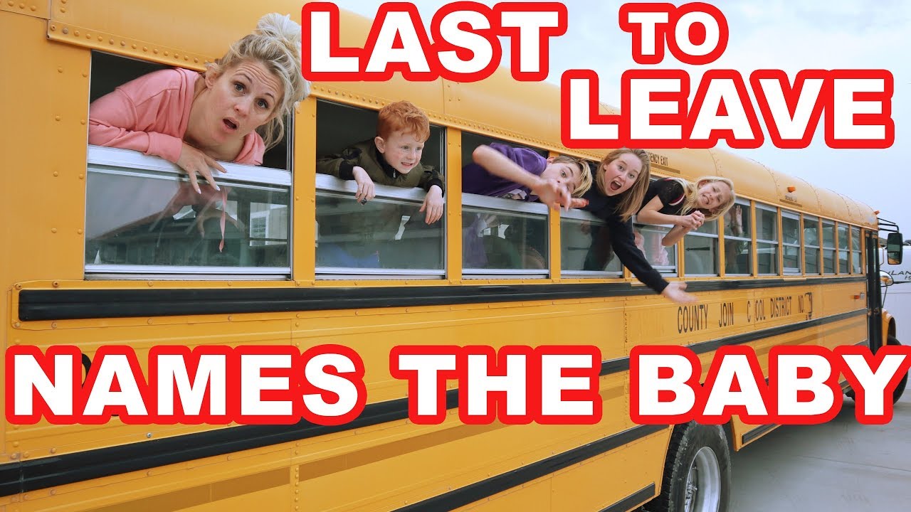 LAST TO LEAVE NAMES THE BABY (baby name reveal april and davey) on the ...