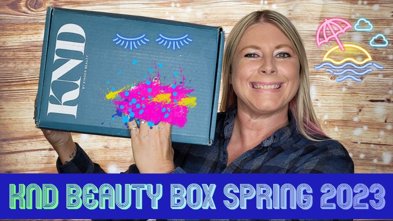 KND Beauty Box Spring 2023 Unboxing - YouTube