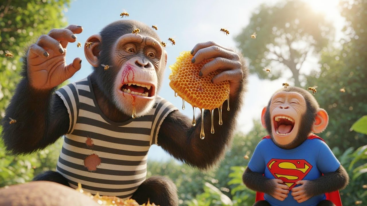 🐒🍯 Super BoBo Monkey & The Honey Surprise Adventure! 😂🐒 – BOBO MONKEY ...