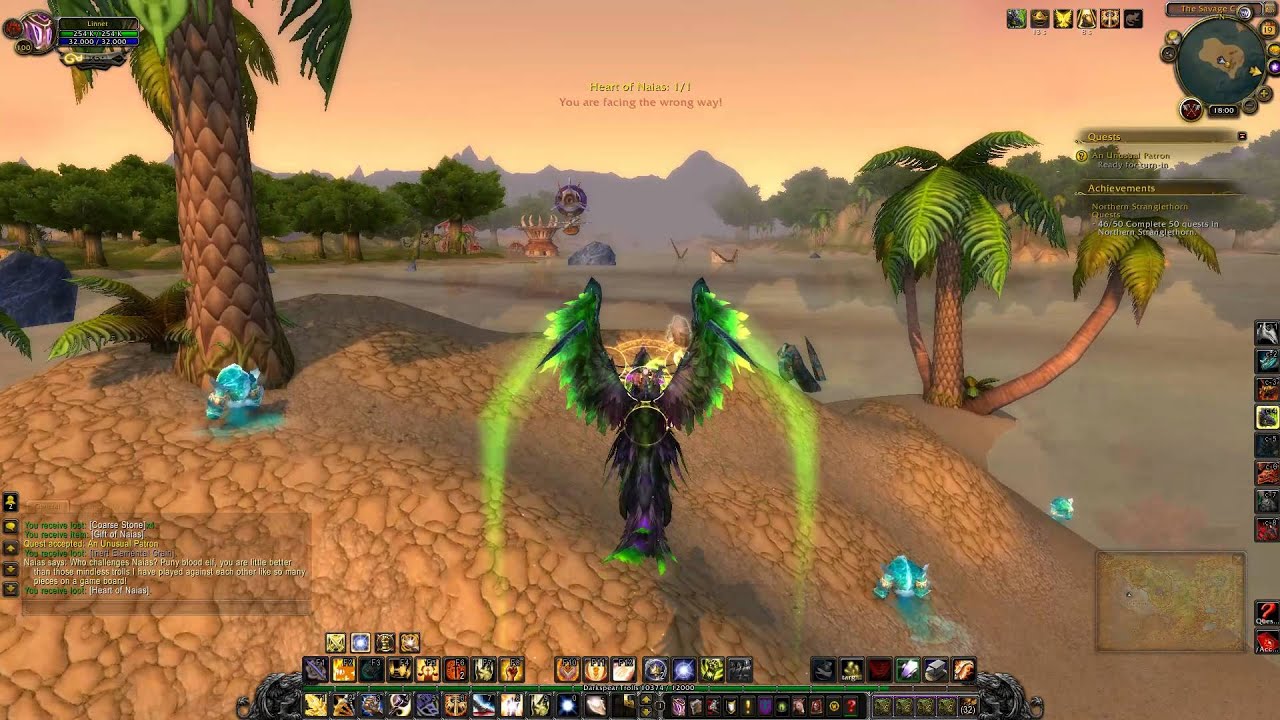 An Unusual Patron Quest Playthrough - Northern Stranglethorn - YouTube