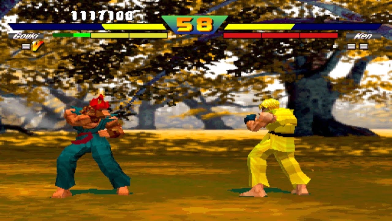Street Fighter EX Plus [Arcade] - play CPU Akuma - YouTube