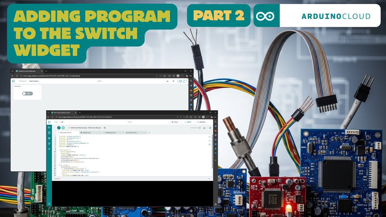 Ep. 5 || Part: 2 Programming of the Switch Widget - YouTube