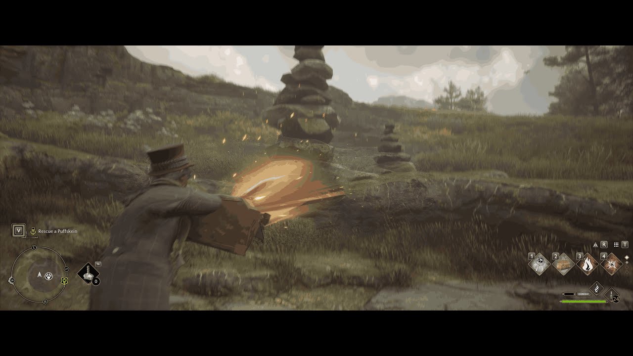 Learning how to use a Nab-sack. - Hogwarts Legacy - YouTube