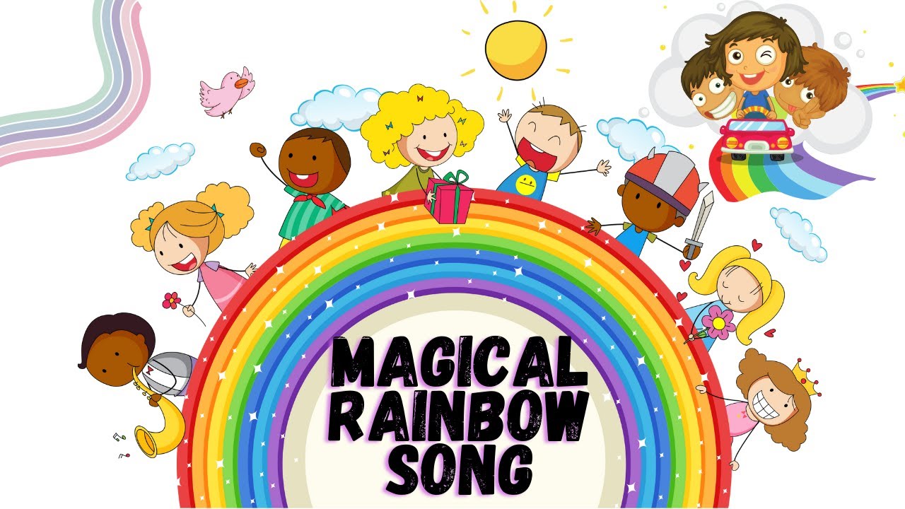 Magical Rainbow Song #trendingshorts #trending #viralsong #viralvideo # ...