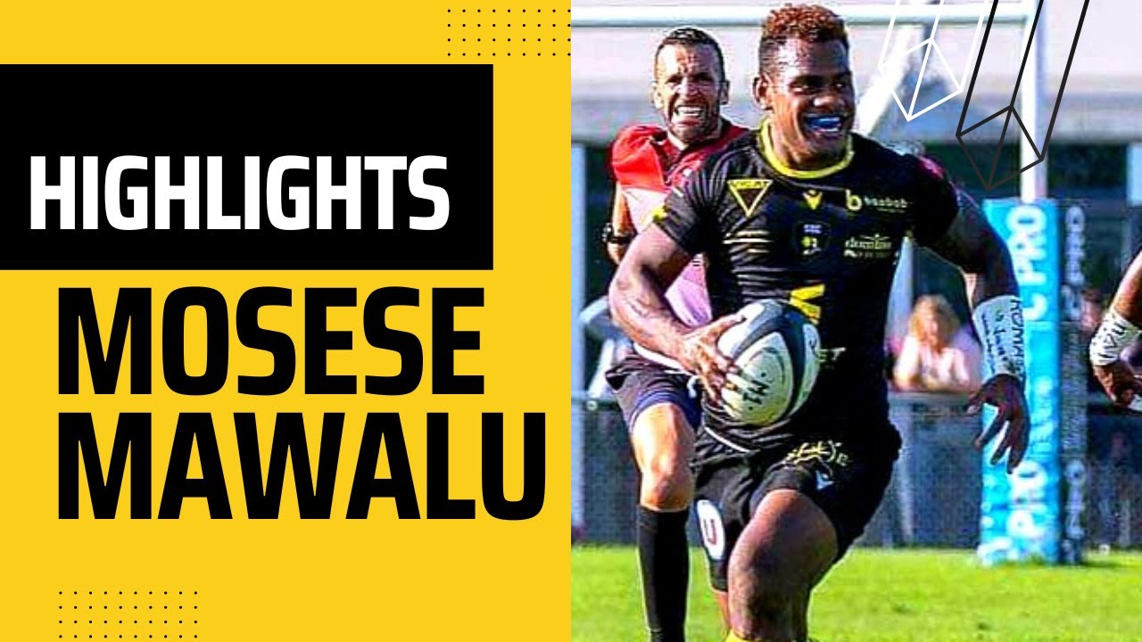 Mosese Mawalu - Rugby Highlights (Season 2021-2023) - YouTube