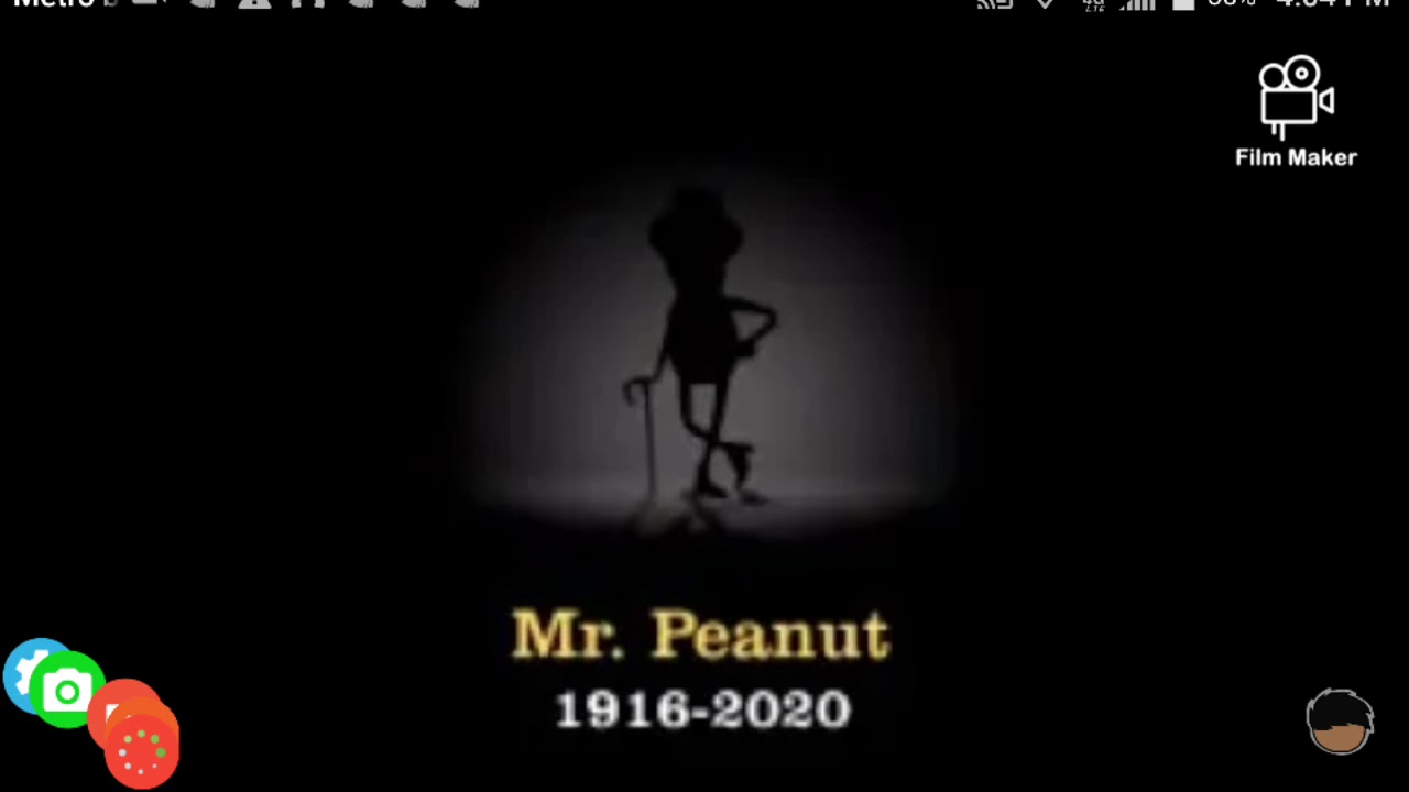 Rip Mr peanut - YouTube