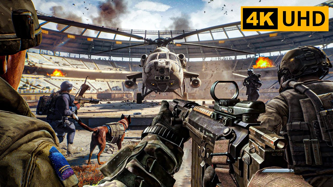 Call of Duty Ghosts | Gameplay Walkthrough | 4K 60FPS | Realistic Ultra ...