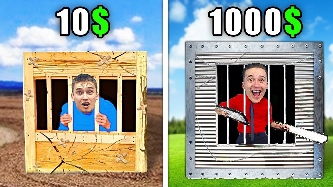 НЕПРОБИВАЕМЫЙ ЯЩИК за 10$ VS 1000$ ЧЕЛЛЕНДЖ - YouTube