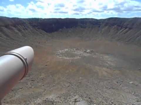 Meteor Crater: Inside Crater - YouTube