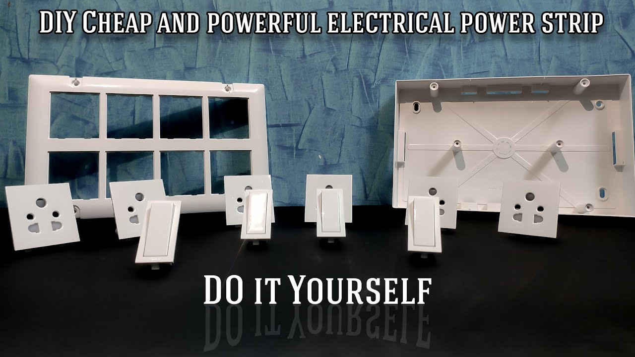 DIY Power Strip [Junction Box] | Cheap & Efficient | Animated ...