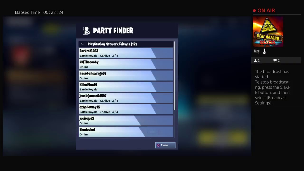 BaLLiSTic_ToaST's Live PS4 Broadcast - YouTube