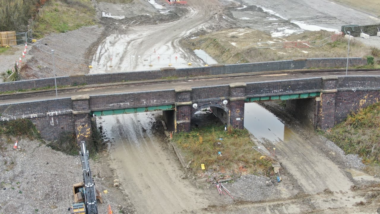 GCR Calvert Bridge demo Update 22.11.23 - YouTube